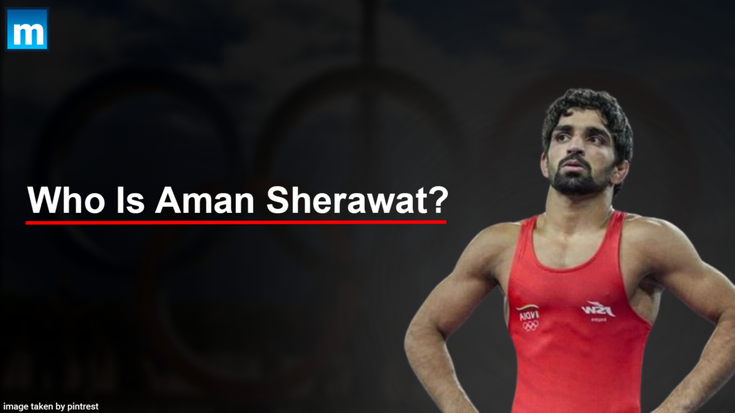 Aman Sherawat: Rising Wrestling Star and Olympic Medalist.