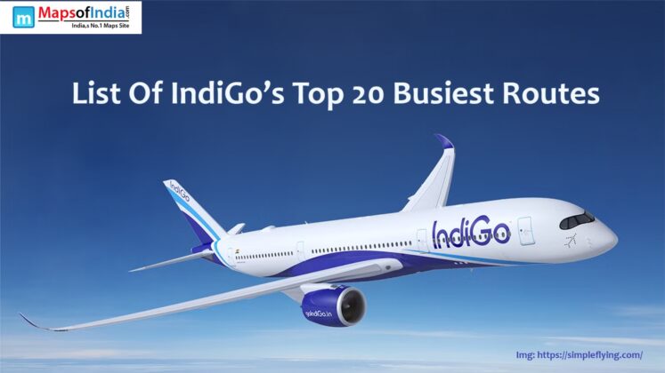 Top 20 Busiest Routes of IndiGo