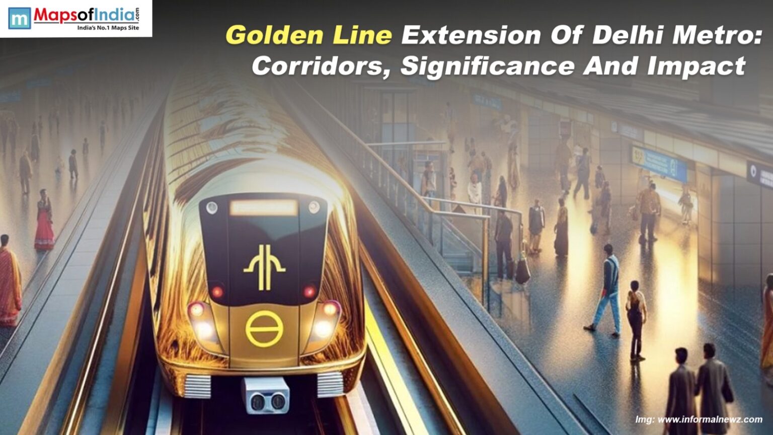 Delhi Metro's Golden Line Expansion: World's Largest City Metro System