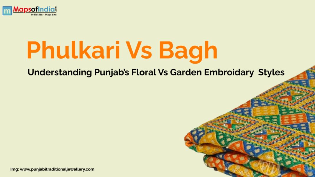 Phulkari vs Bagh: Punjab's Floral & Garden Embroidery