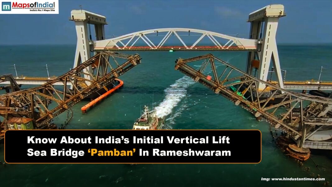 PM Modi Launches India's First Vertical Lift Sea Bridge in Rameswaram