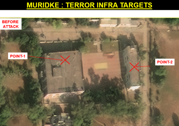 Satellite Images of Pakistani Airfields and Terror Camps Compared
