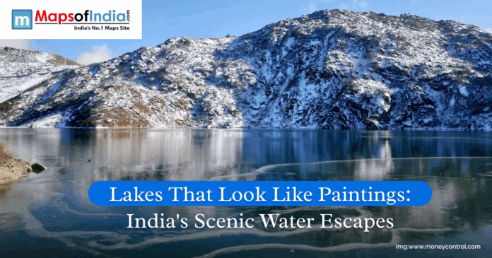 India’s Scenic Lakes That Look Like Stunning Paintings