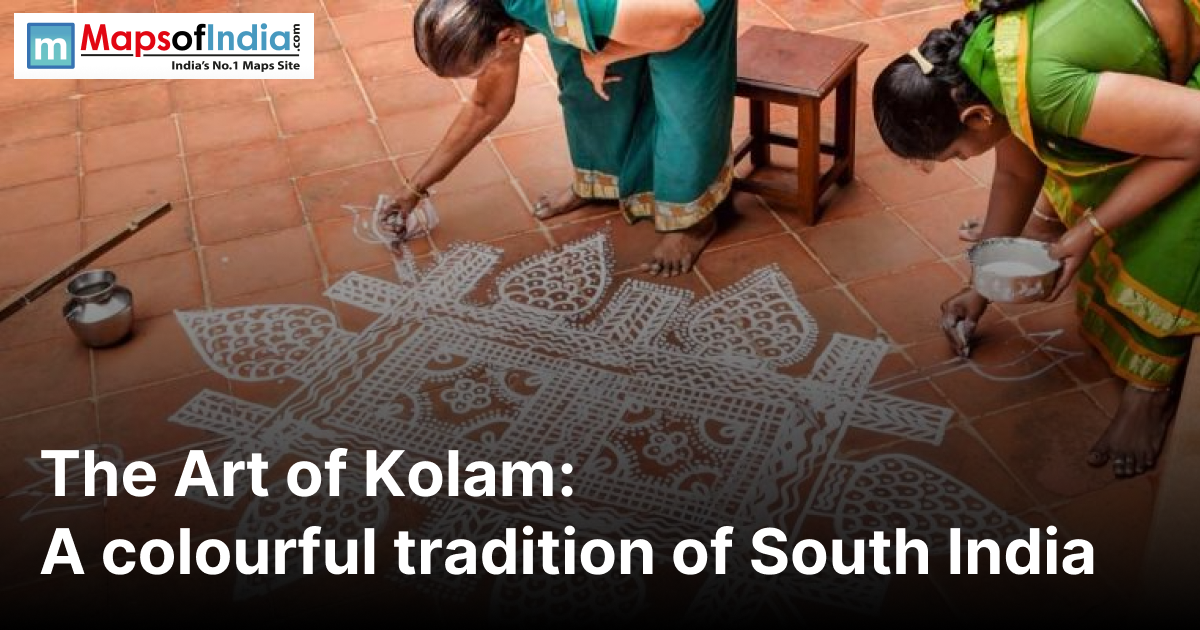 The Beauty of Kolam: South Indian Traditional Art