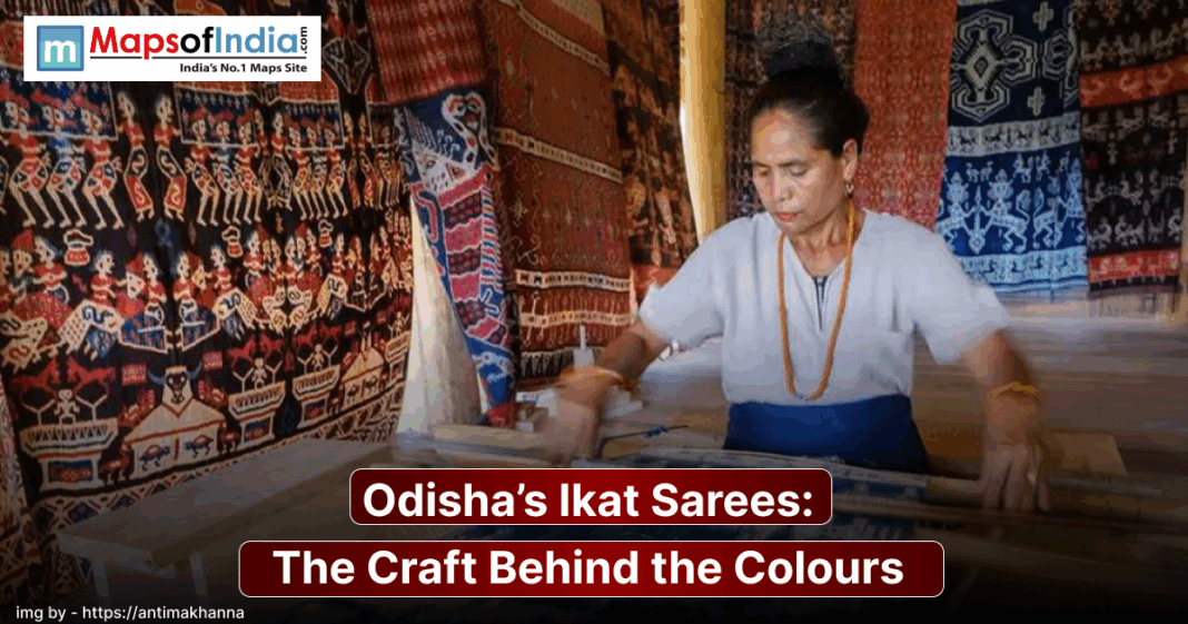 The Colourful Craft of Odisha’s Ikat Sarees