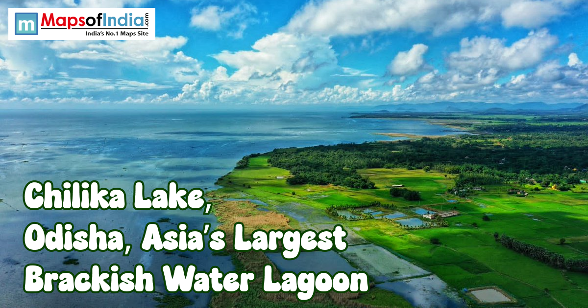 Chilika Lake, Asia’s Largest Brackish Lagoon in Odisha
