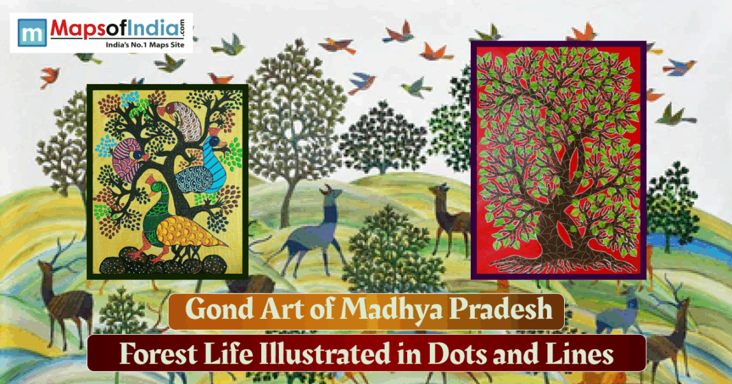 Madhya Pradesh Gond Art: Forest Stories in Patterns