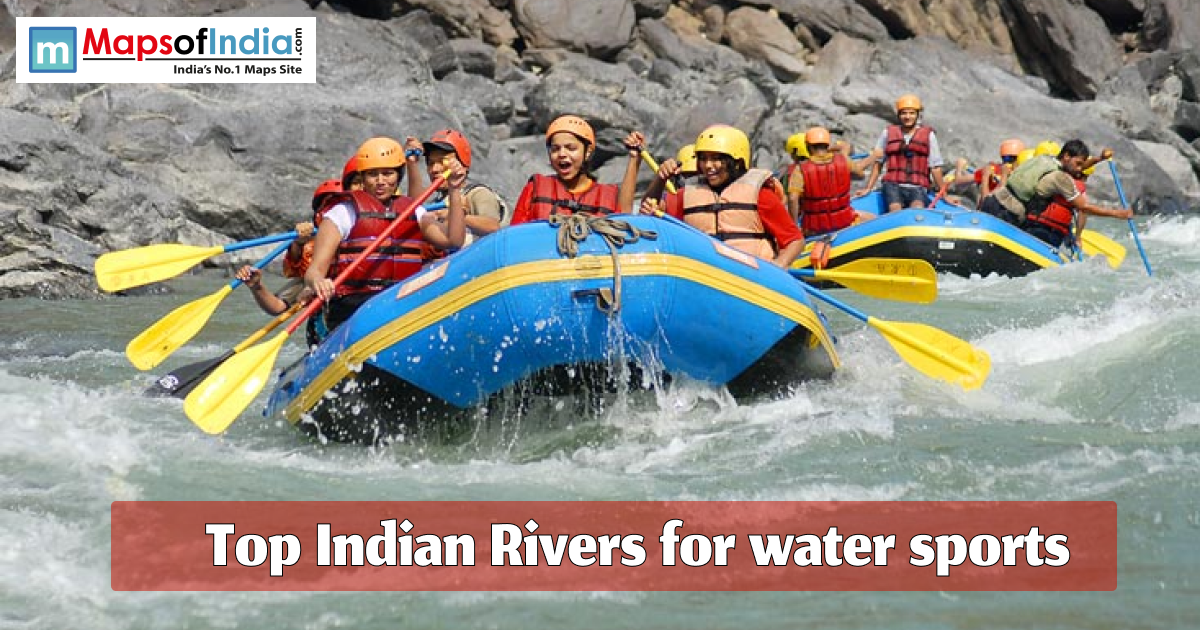 Indian Rivers Perfect for Rafting and Water Sports