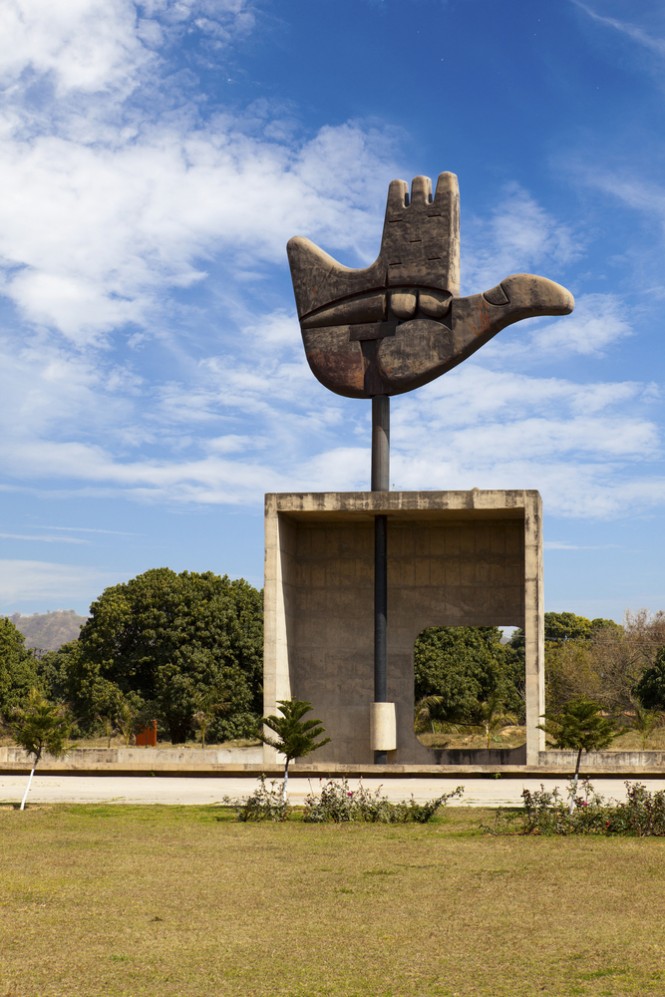 Open Hand Monument: The Official Emblem of Chandigarh - India