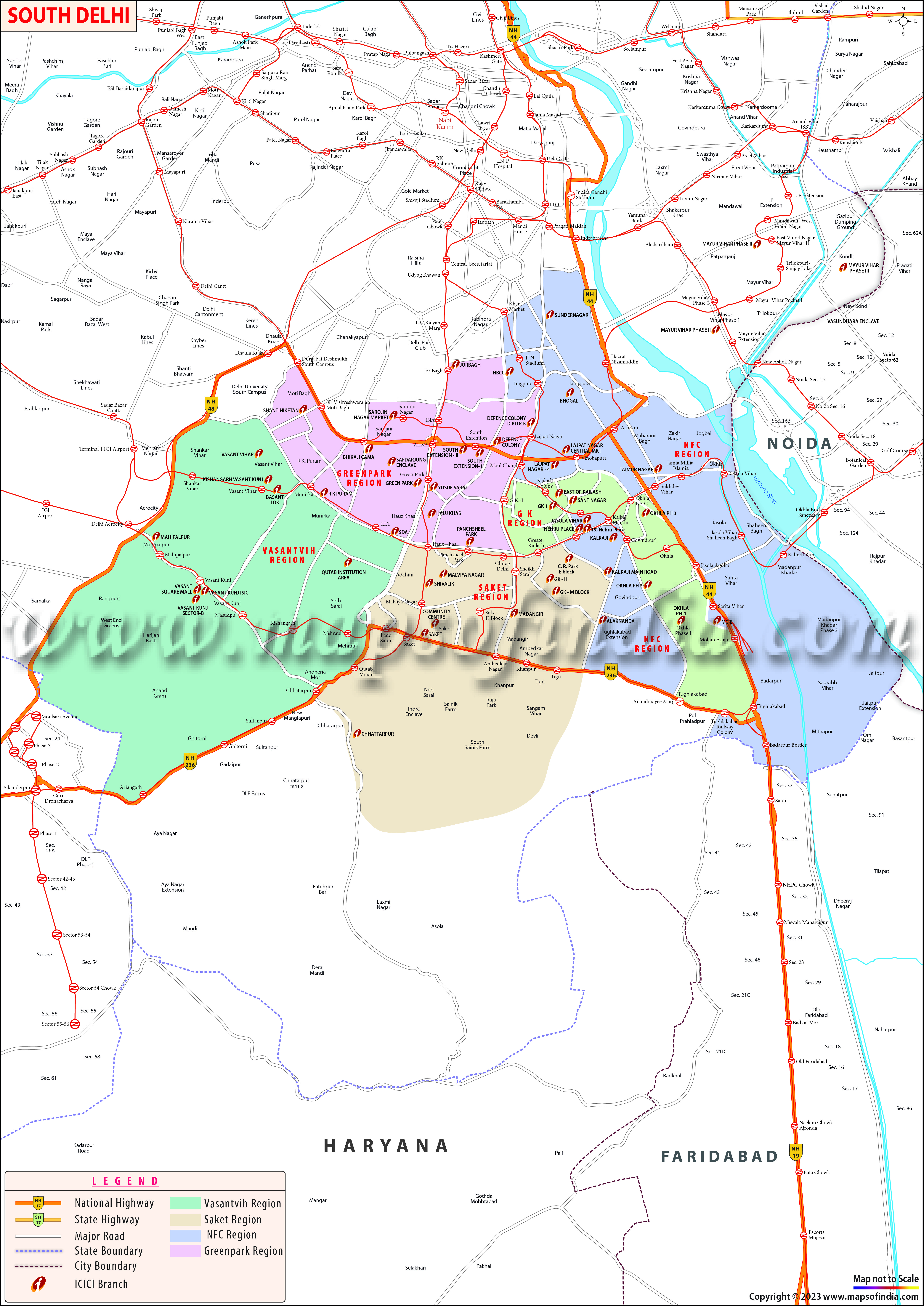 Custom Mapping Solution and Maps for Banking Sector