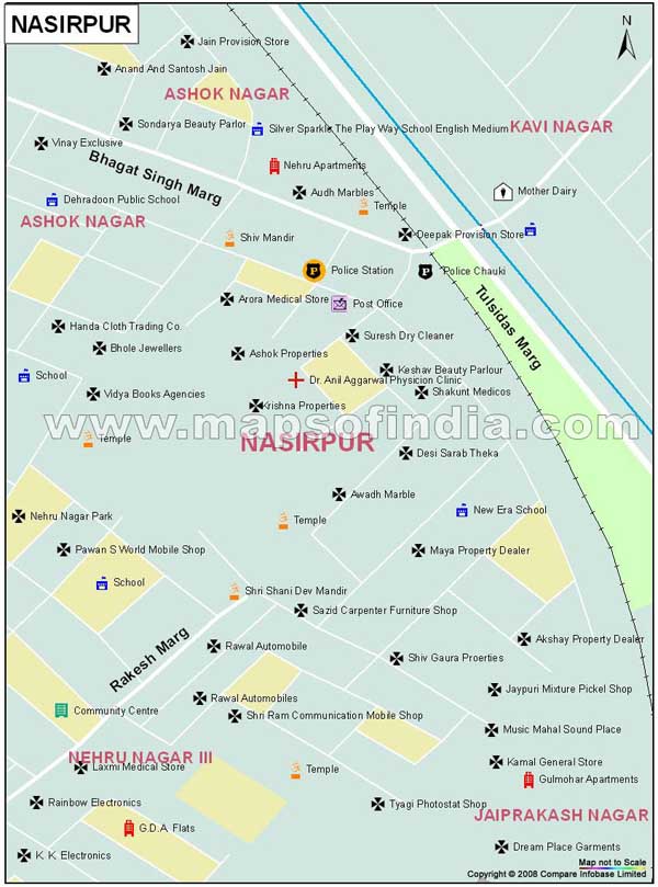 Nasirpur Locality Map, Ghaziabad