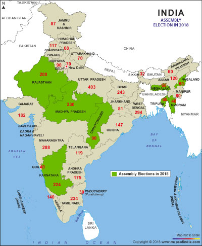Elections in India : General Elections, Assembly Elections