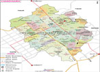 Top 50 Most Visited Map Pages of MapsofIndia