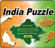India Map Quiz, Geography Quiz on India