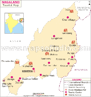 Places to Visit in Nagaland and Tourist Destinations near Nagaland