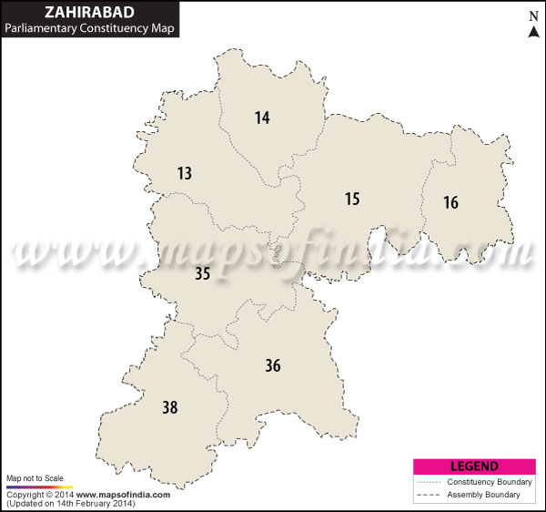 Zahirabad Election Result 2019 - Parliamentary Constituency Map and ...