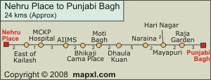 Maps of India, Delhi Traveller Assistance