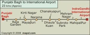 Maps of India, Delhi Traveller Assistance