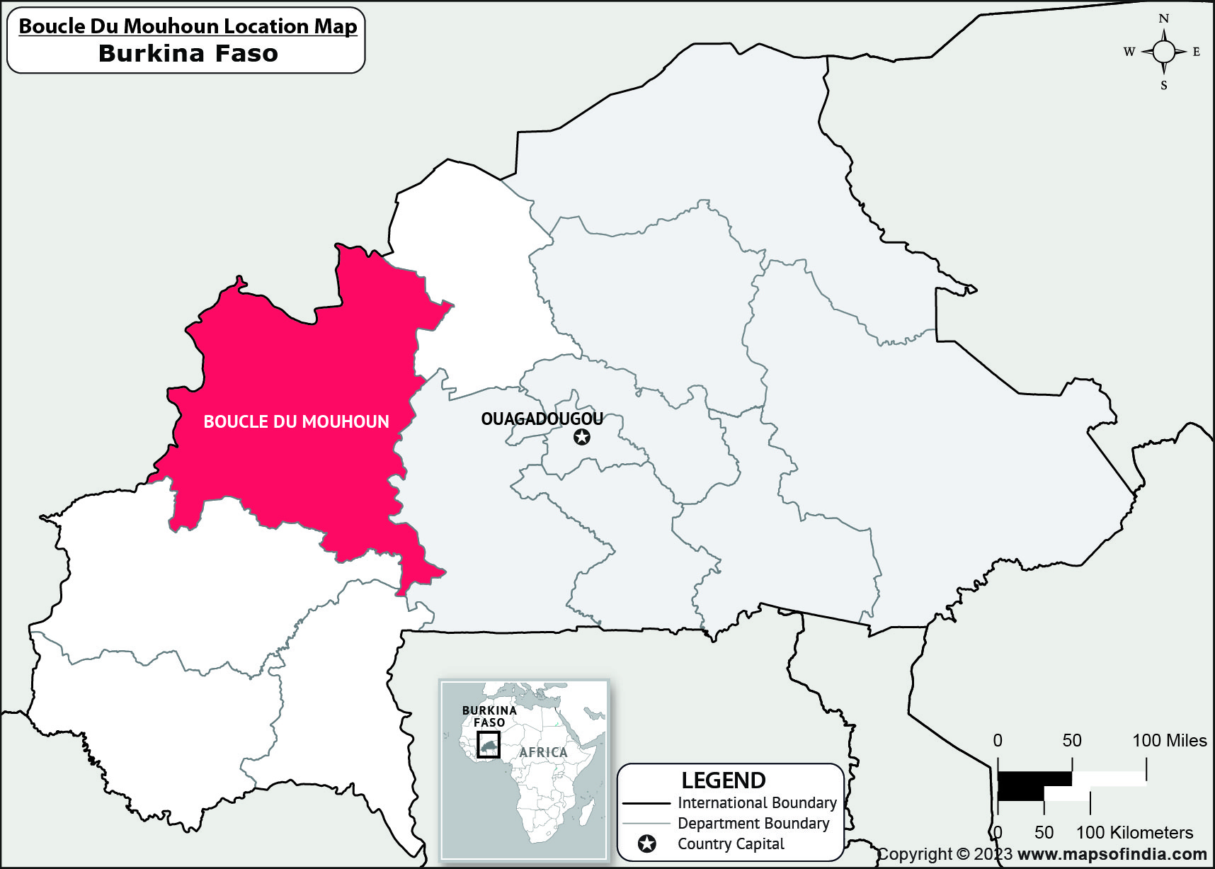 Where is Boucle Du Mouhoun Located in Burkina Faso? | Boucle Du Mouhoun ...