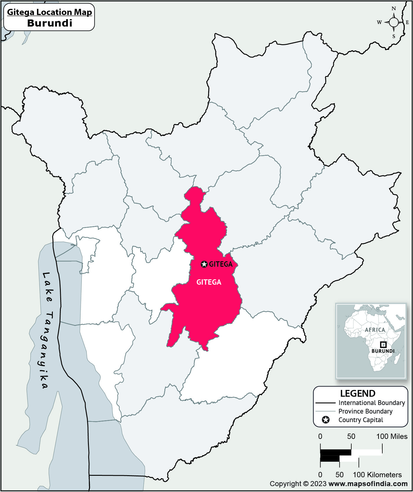 Gitega, Google Map, Burundi | Google Map of Gitega Satellite View