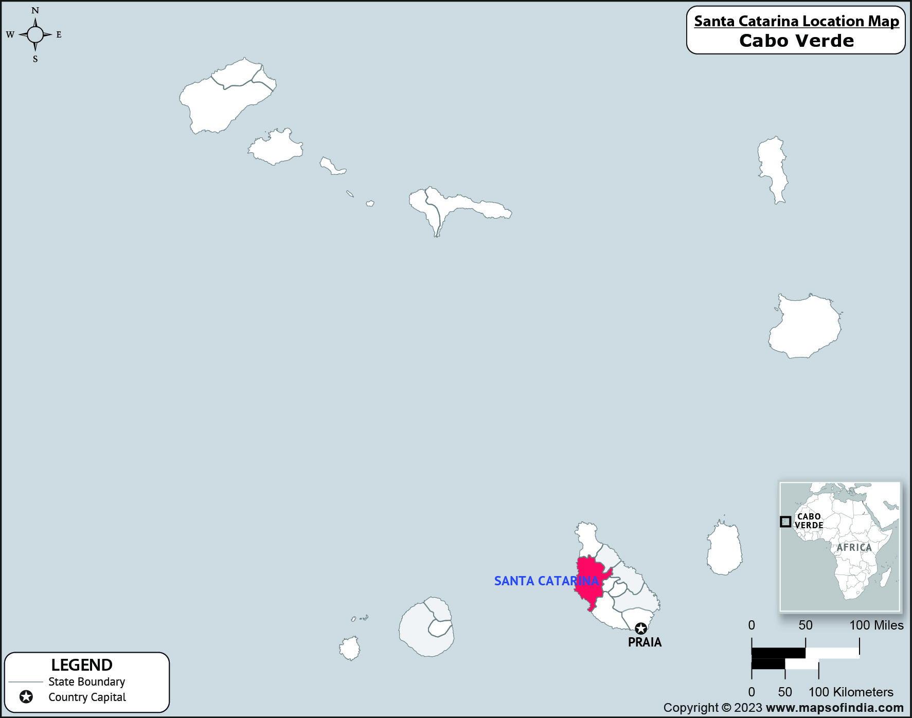 Where is Santa Catarina Located in Cabo Verde? | Santa Catarina ...