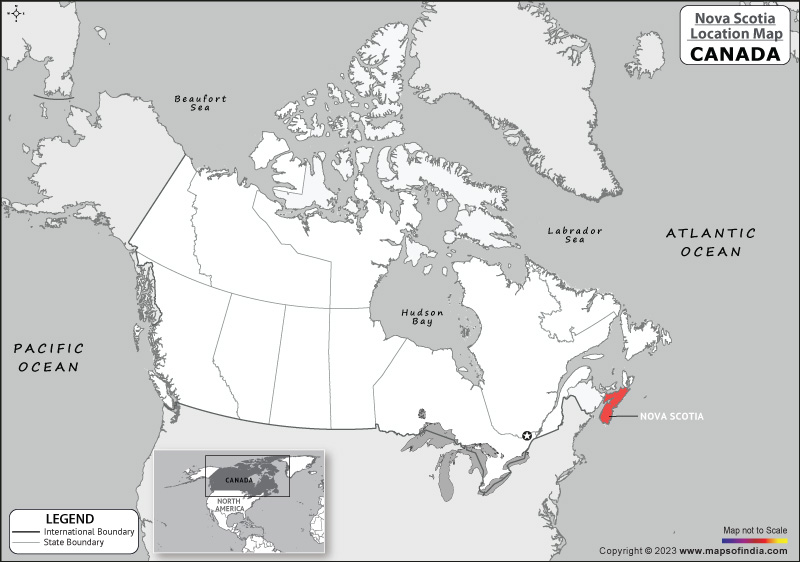 Where Is Nova Scotia Located In Canada Nova Scotia Location Map In Where Is Nova Scotia Located In Canada Nova Scotia Location Map In