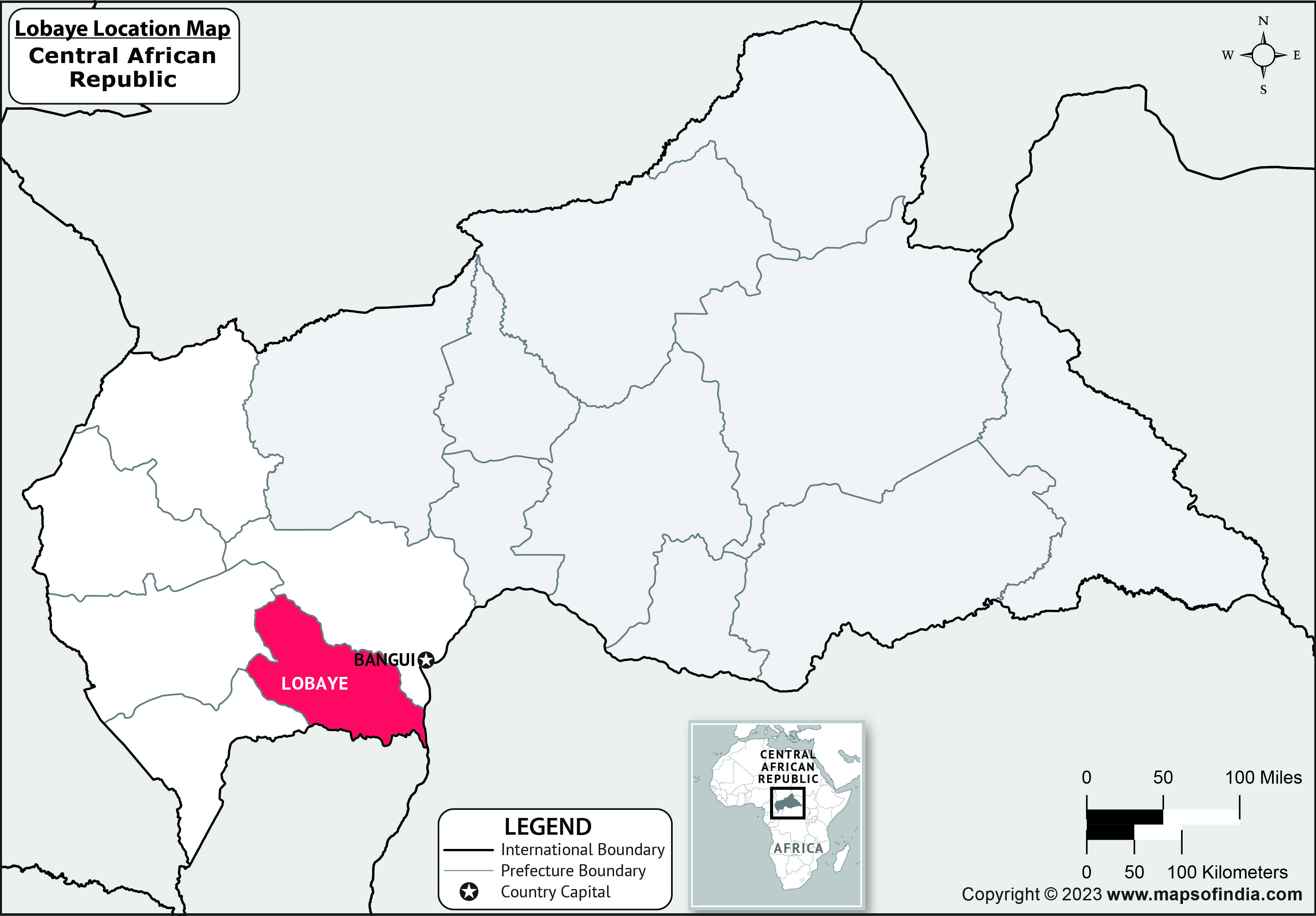 Where is Lobaye Located in Central African Republic? | Lobaye Location ...