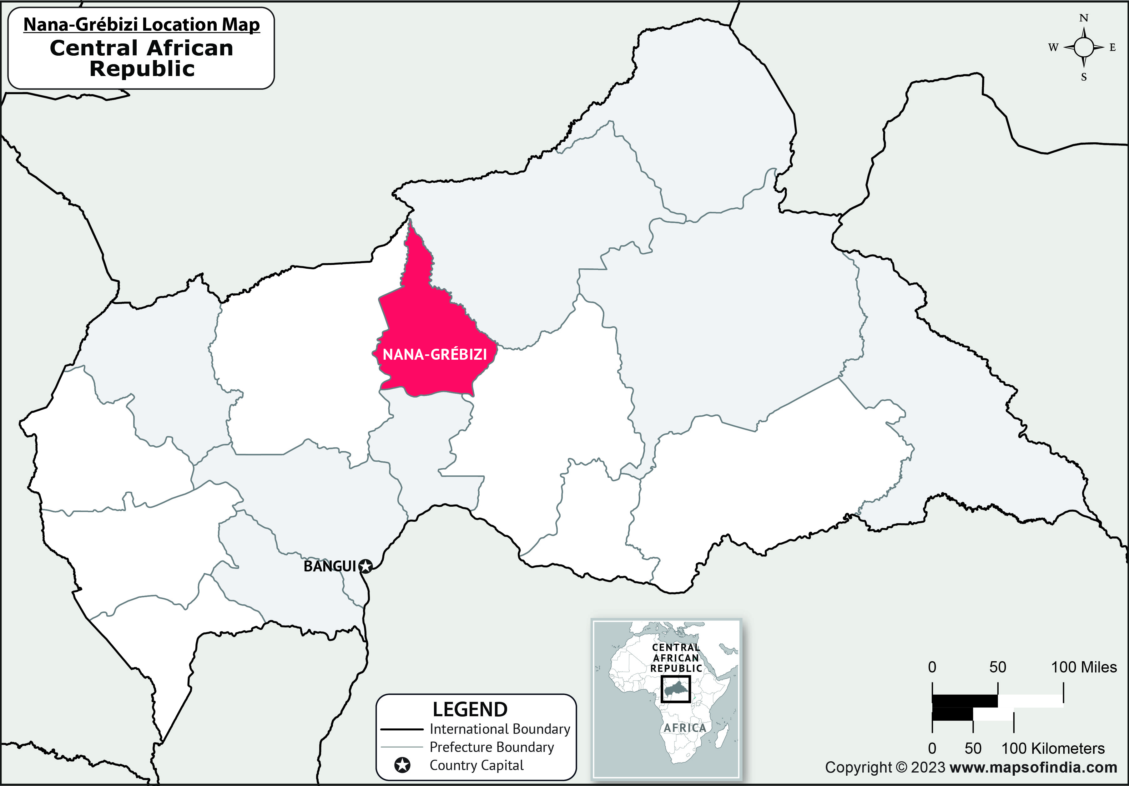 Where is Nana Grebizi Located in Central African Republic? | Nana ...