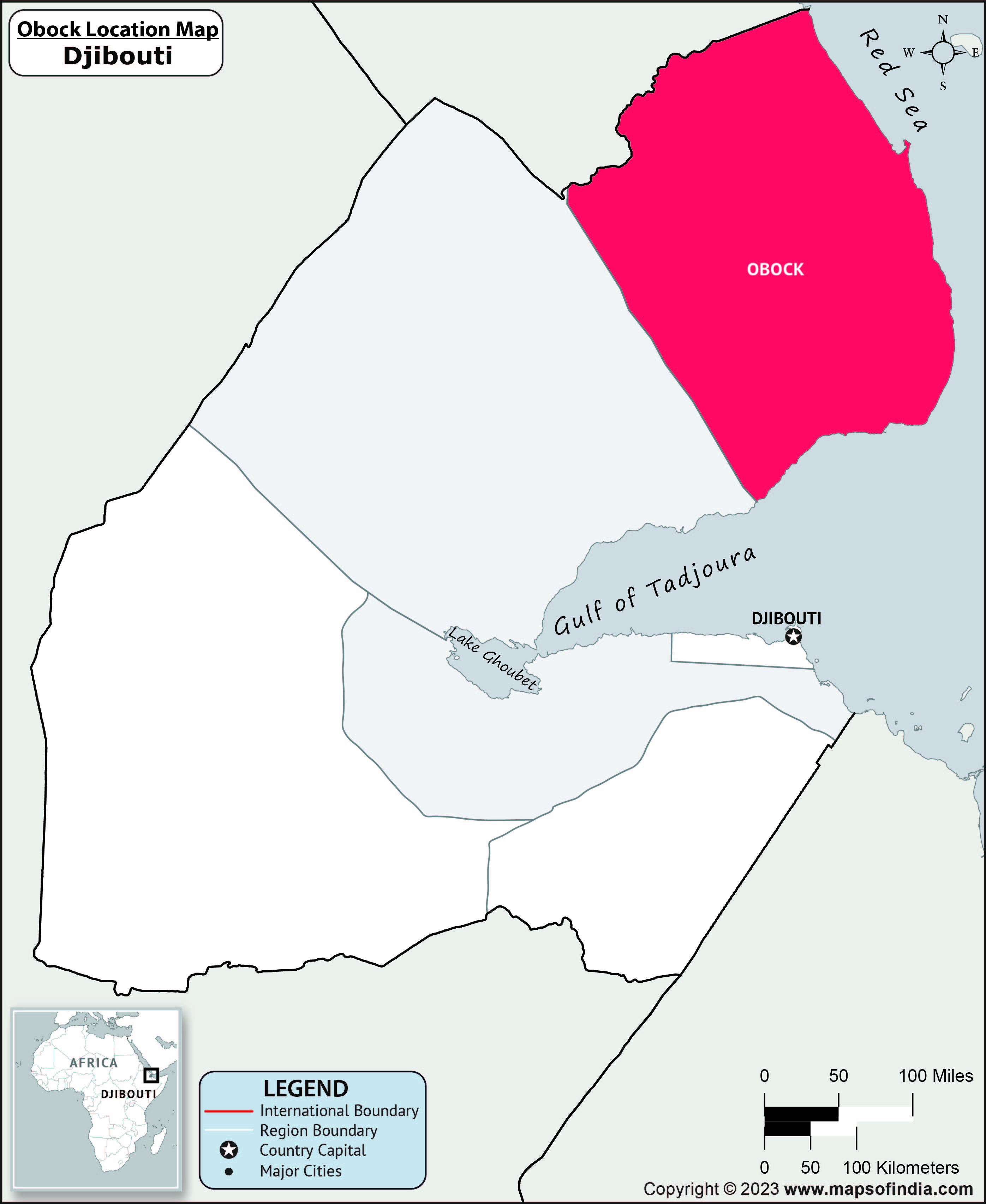 Obock, Google Map, Djibouti | Google Map of Obock Satellite View