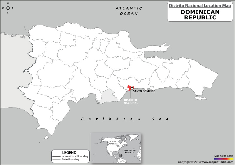 Distrito Nacional, Google Map, Dominican Republic | Google Map of ...
