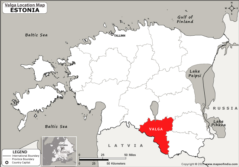 Valga, Google Map, Estonia | Google Map of Valga Satellite View