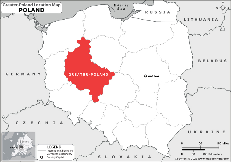 Greater Poland, Google Map, Poland | Google Map of Greater Poland ...
