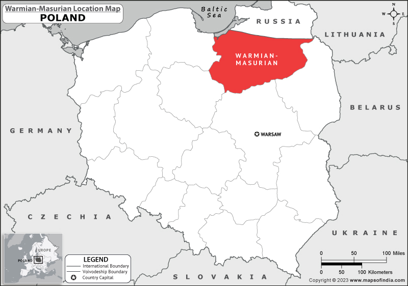 Where is Warmian Masurian Located in Poland? | Warmian Masurian ...