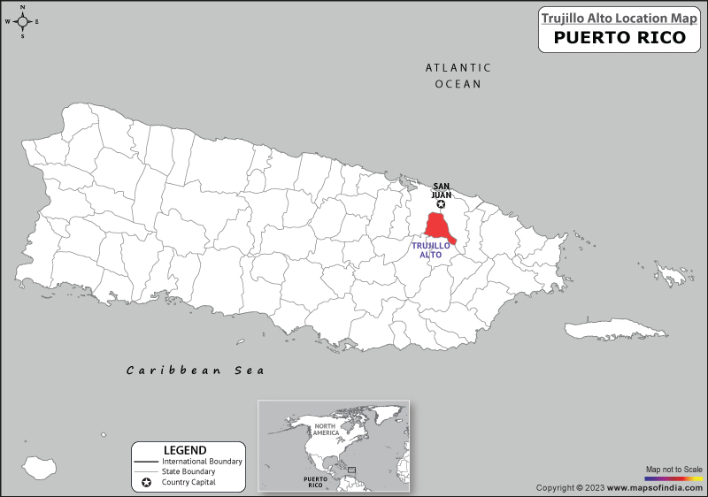Trujillo, Google Map, Puerto Rico | Google Map of Trujillo Satellite View
